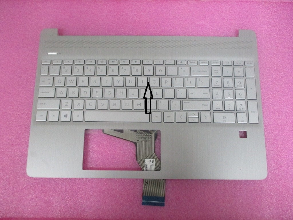 New Genuine HP 15-DY 15-EF 15S-EQ 15S-FQ Palmrest Backlit Keyboard ...