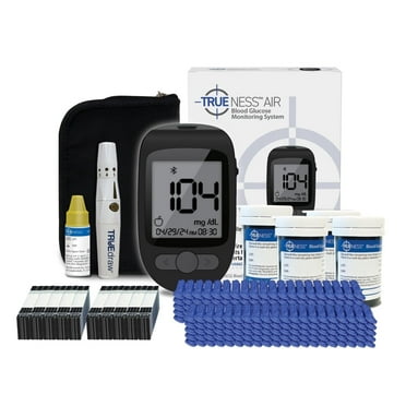 POGO Diabetic Testing Set: Bluetooth Enabled Automatic Blood Glucose ...