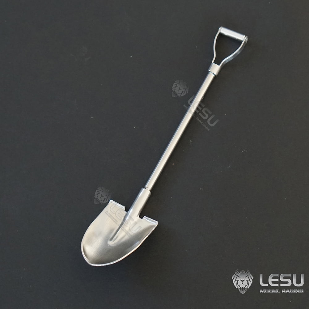Metal LESU 1/14 Round Spade with Handle for RC Engineering Vehicles ...