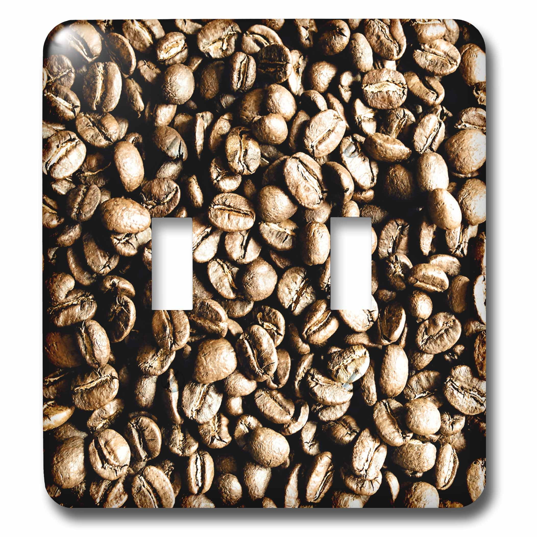3dRose Coffee Beans - Double Toggle Switch (lsp_30026_2) - Walmart.com