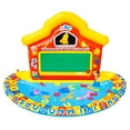 Banzai JR School Splash Learning Mat Multicolor Sprinkler Pool Kids ...