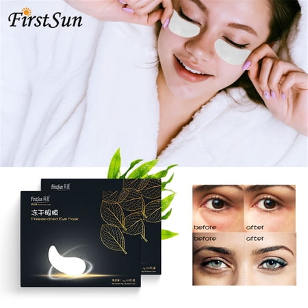 60Pcs/Box Lyophilized Gel Eye Patch Moisturizing Eye Mask Nourishing ...
