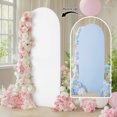 Arch Cover, Dual-Sided Color Round Top Spandex Fitted Arch Backdrop ...