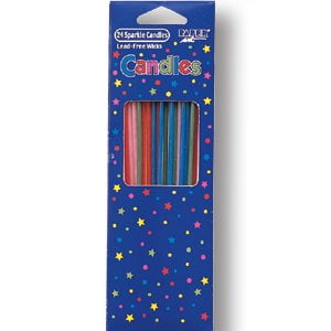 Assorted Twinkle Candles, 20 pk - Walmart.com