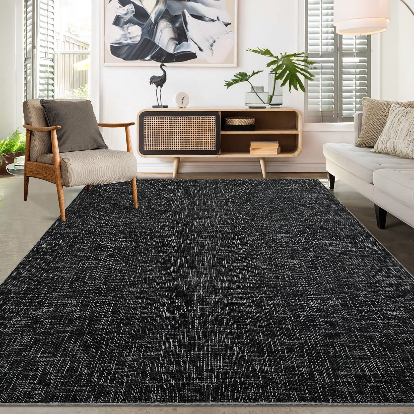 Click here for Homerry Washable 8 X 10 Modern Area Rug For Living... prices