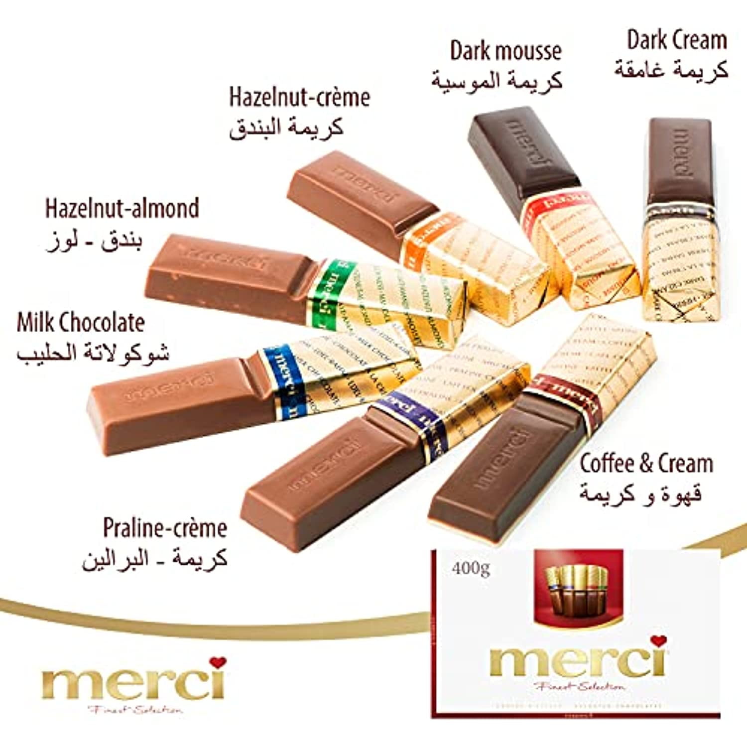 Merci Chocolate 400g