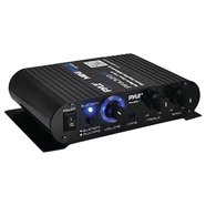 Pyle PCA2 80 Watt Stereo Sound Speaker Amplifier Receiver Home Audio ...