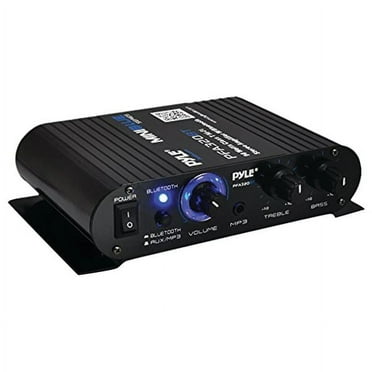Pyle PCA2 80 Watt Stereo Sound Speaker Amplifier Receiver Home Audio ...