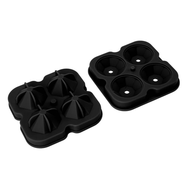 Ice Trays, Ice Tray Unique For Chocolate For Refrigerators Black ...