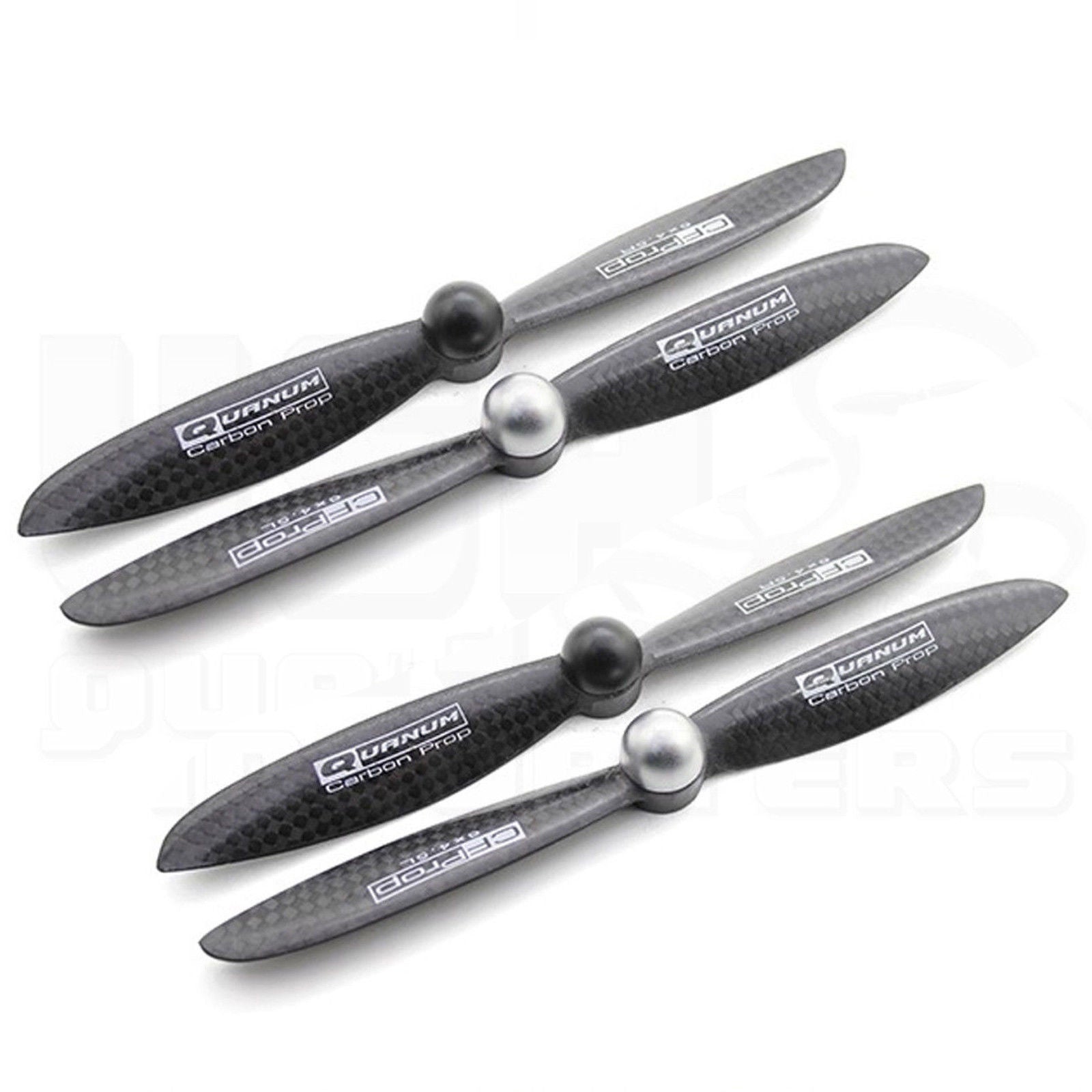 Quanum 6x4.5 Carbon Fiber Propeller Set Self-Tightening (2)CW (2)CCW ...