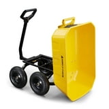 Gorilla Carts 8 Cu. Ft. Steel Dump Cart (Model #Gcsd-8), 39-inch x 28-inch Steel Bed, 1200 lbs ...