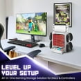 Yolispa Game Storage Tower,Video Game Holder Stackable Game Disk Rack ...