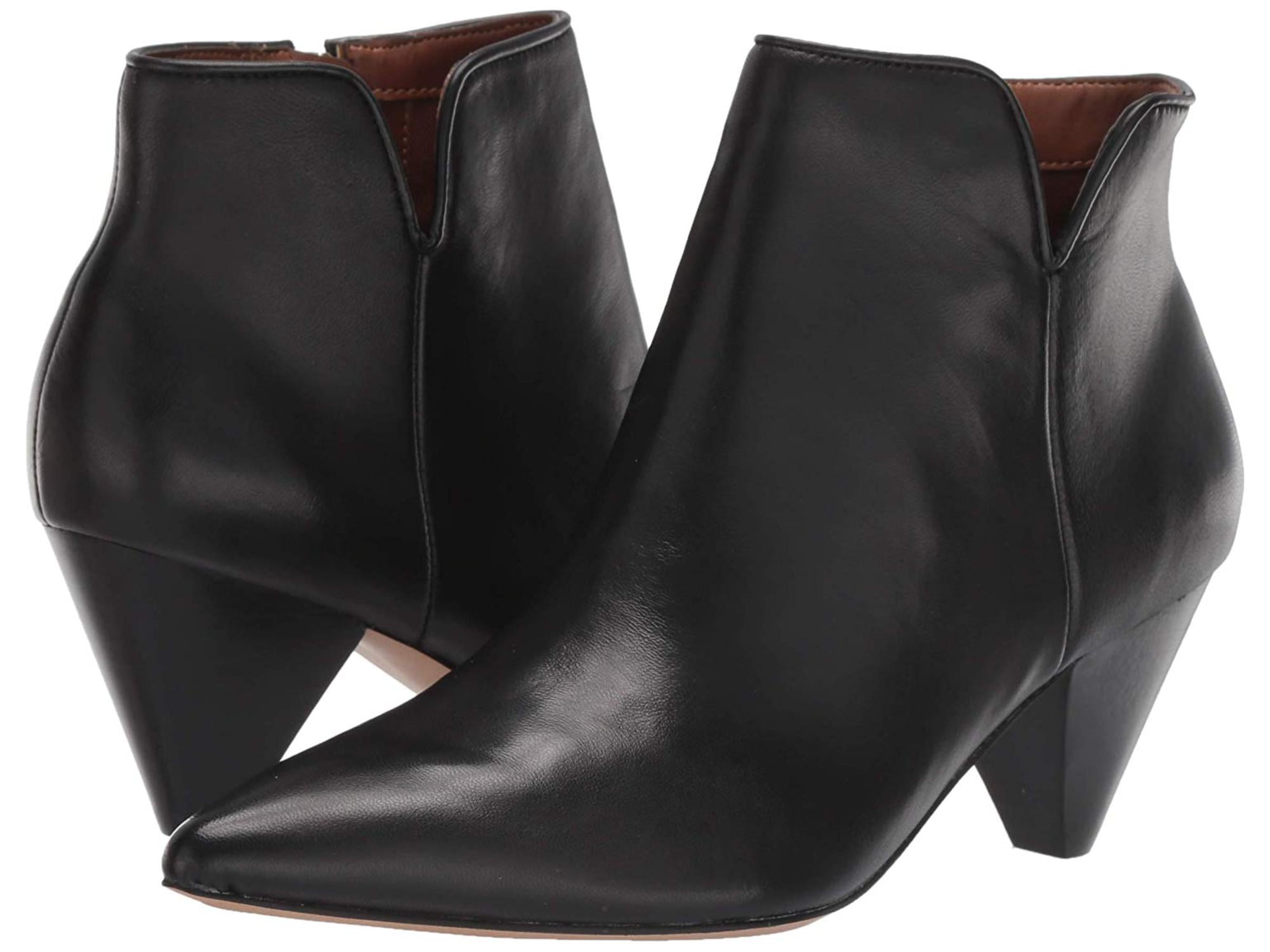 Franco Sarto Women's Shoes Dare2 Leather Pointed Toe Ankle Fashion ...