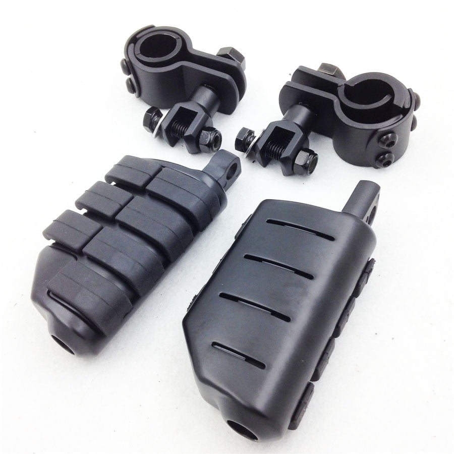 Front peg Clamps 1" 1 1/4" Foot Pegs For SUZUKI BOULEVARD M90 S50 M50Z ...