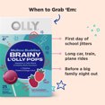 OLLY Mellow Buddies, Kids Brain Lollipops, L-theanine, Choline, Omega-3 ...
