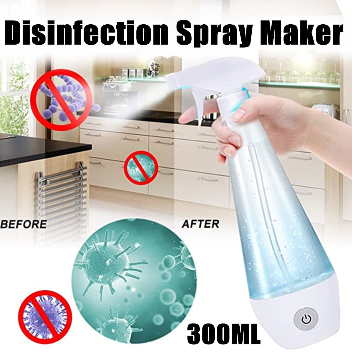 Disinfection Spray Maker Sterilizing Hypochlorous Water Generator ...