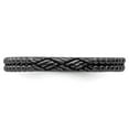 Sterling Silver Ruthenium-Plated Patterned Ring - Walmart.com