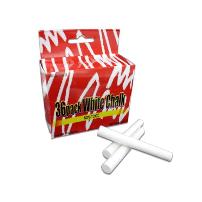 Bulk Buys KK019-48 36 Pack 2-3/4" White Chalk - Pack of 48 - Walmart.com