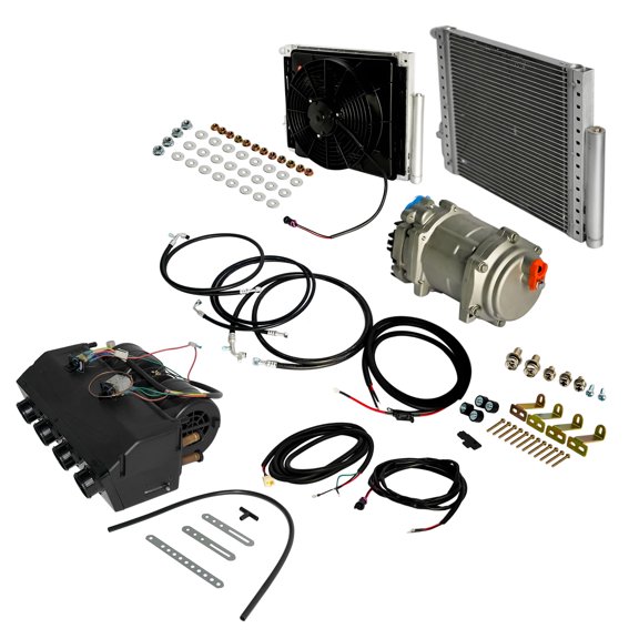 Mustrod Universal Truck RV Air Conditioner Camper Non-Ducted Electric ...