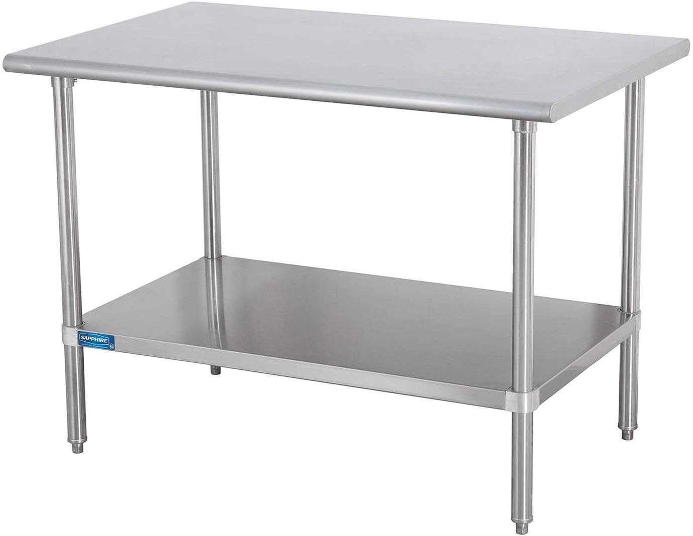 Sapphire Manufacturing Commercial Worktable 72" Wide x 24" Deep x 36 ...