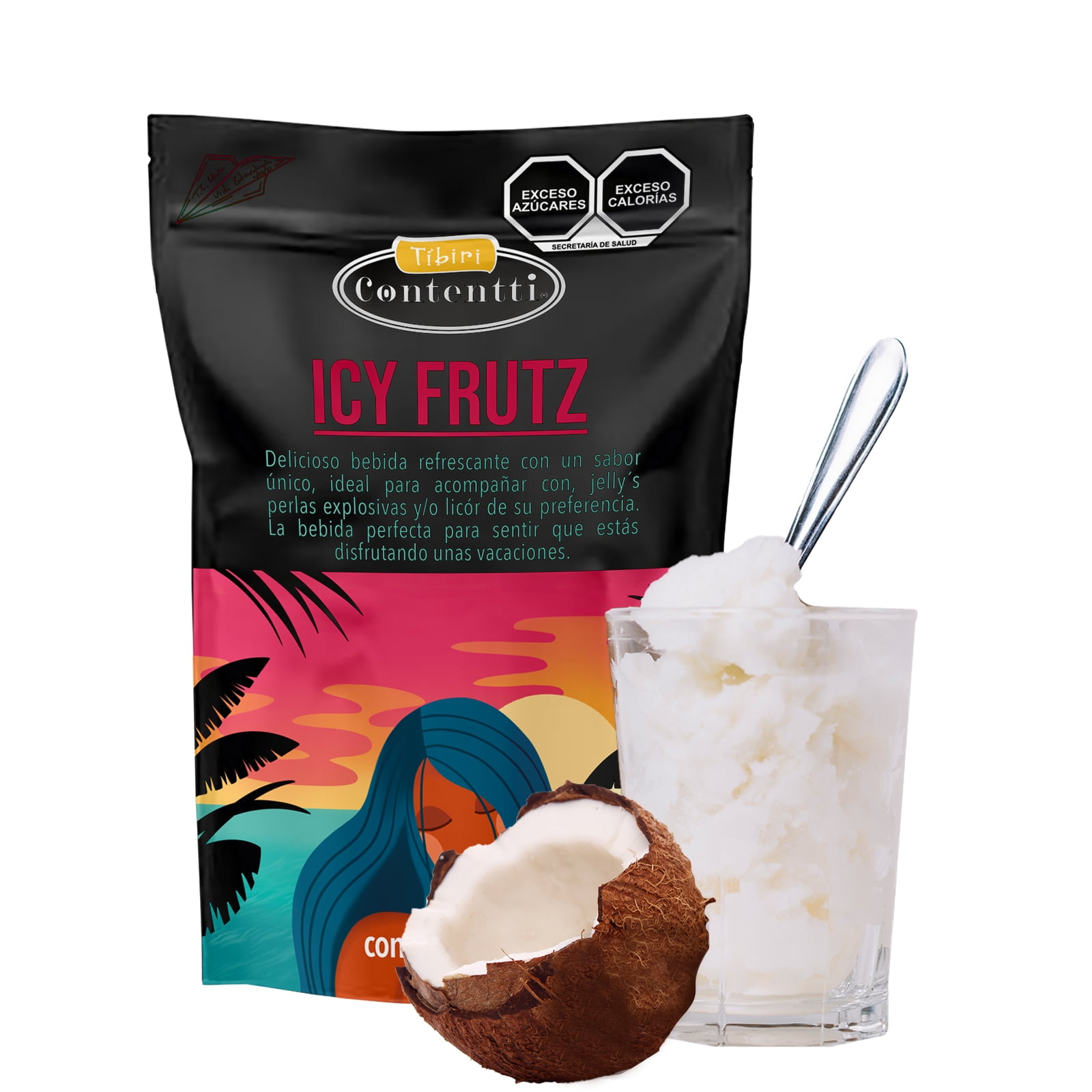 Icy Frutz Coco 125 g Tíbiri Contentti | Bodega Aurrera en línea