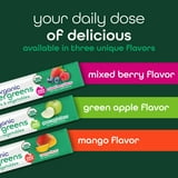 Zena Organics Super Greens Powder, Mixed Berry Flavor, 5G Fiber, 45 ...
