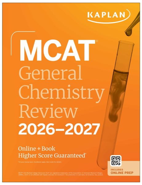Pre-Owned Kaplan Test Prep MCAT General Chemistry Review 2026-2027 ...