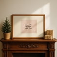Affixzi Good Old Days Minimal Quote Wall Art, Unframed Paper Poster ...