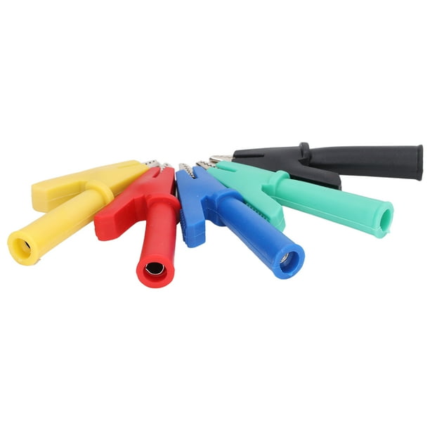 Mini Electrical Test Clamp, Clips 5mm Opening Strong Clamping 1000V 15A ...