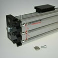 CJC Linear Stage Actuator 100mm Manual Sliding Table Ball Screw 1605 Linear Guides Cross Slide ...