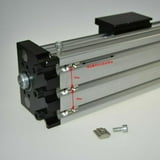 CJC Linear Stage Actuator 100mm Manual Sliding Table Ball Screw 1605 Linear Guides Cross Slide ...