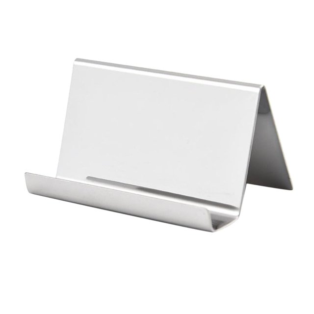 Business Card Holders Stand for Desk Office Stainless Steel Business ...