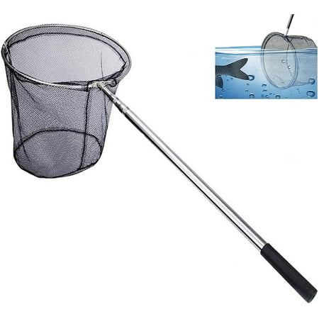 SHTUUYINGG Starlight-fishing Landing Net, 180cm Long Telescopic Handle ...