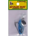Creme 2" Spoiler Spin Shad Swim Bait Lure, Blue Back - Walmart.com