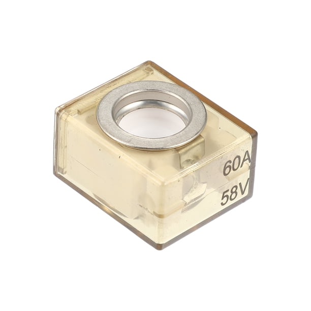 Unique Bargains Waterproof 60A Marine Rated Battery Fuse Terminal Fuse ...