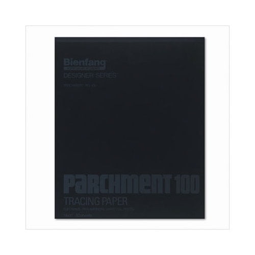 Bienfang Parchment 100 Tracing Paper Pad, 50 Sheets, 14" x 17 ...