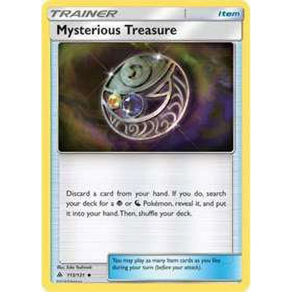 Mysterious Treasure Pokemon Card