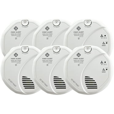 First Alert SC9120B Direct Wire Combination Smoke and Carbon Monoxide ...