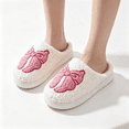LTTVQM House Slippers for Women Warm Cozy Comfort Fuzzy Memory Foam ...