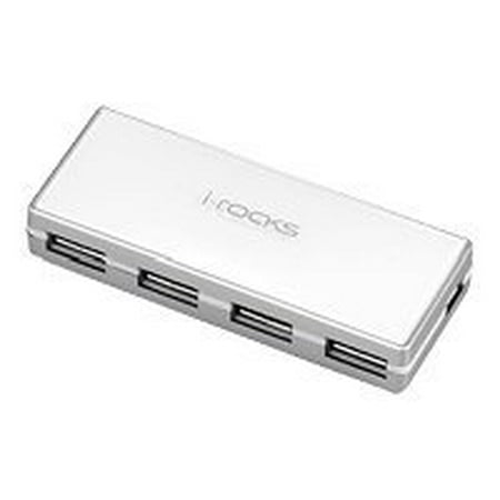 i-Rocks IR-4300 M i-mini Crystal - Hub - 4 x USB 2.0 - desktop ...
