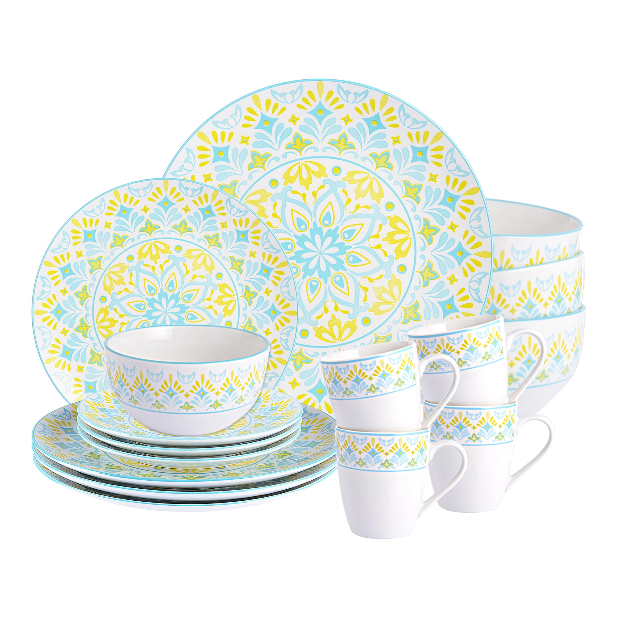 Click here for Livingbasics 16-Piece Dinnerware Set  Service For... prices