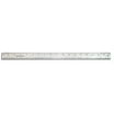 Victor Technology Easy Read Ruler, 12", Blue/Black, Stainless Steel ...