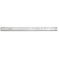 Victor Technology Easy Read Ruler, 12", Blue/Black, Stainless Steel ...