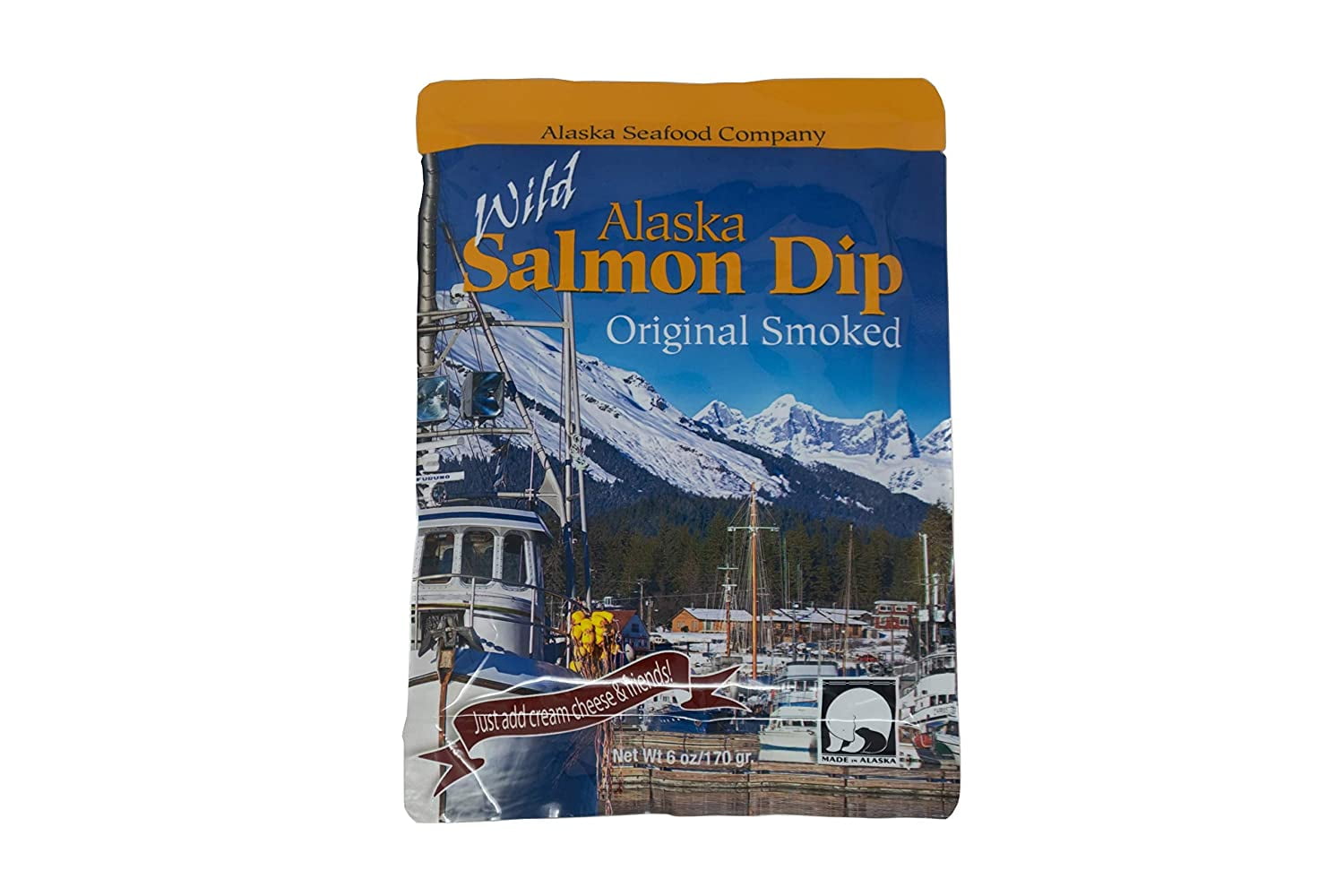 Alaska Seafood Alaska Wild Smoked Salmon Dip 6oz - Walmart.com