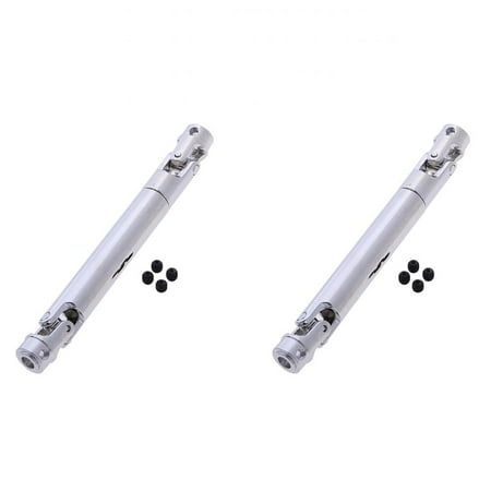 110-155mm Adjustable Universal CVD Drive Shafts 2x for 1/10 D90 RC ...