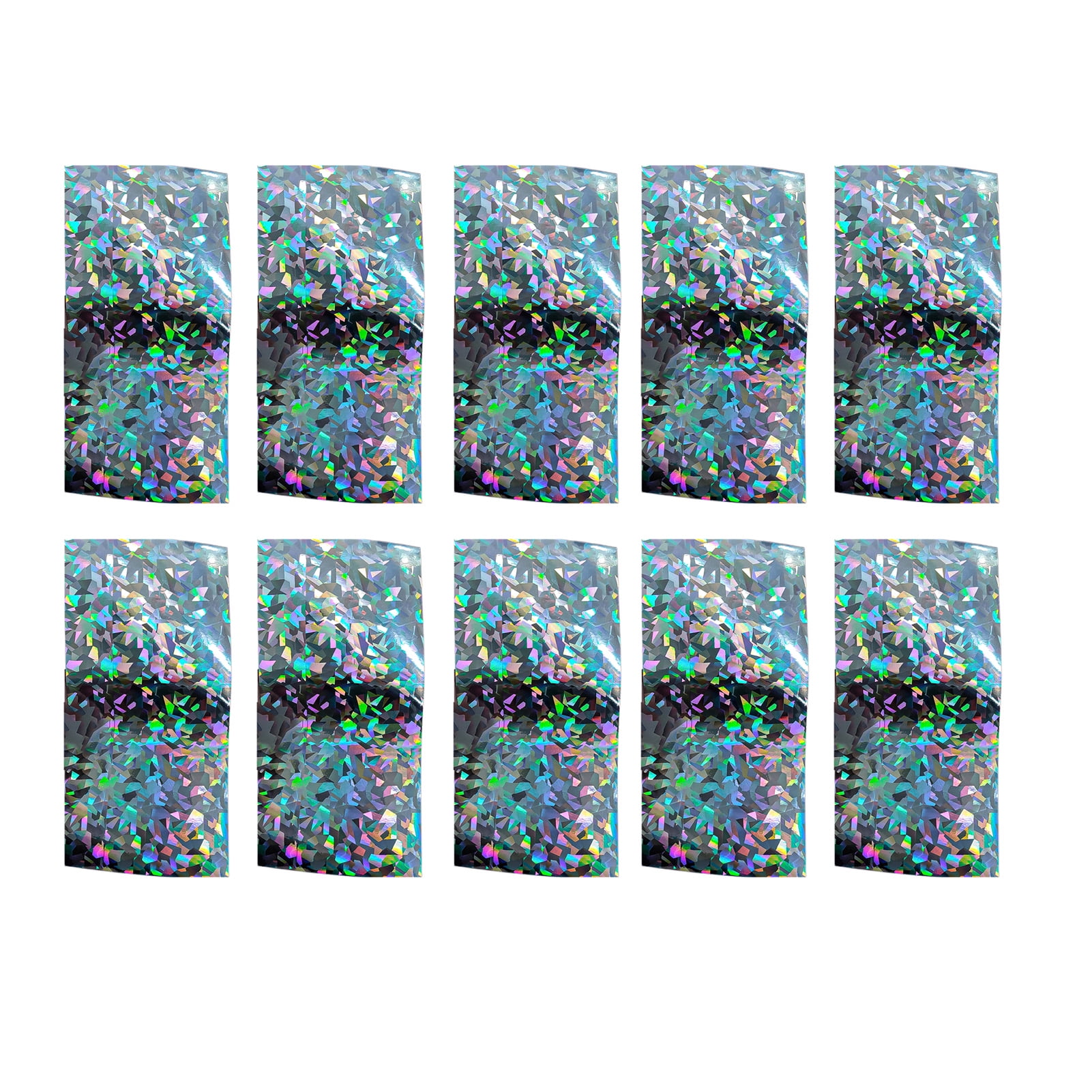 10Pcs Fishing Lure Stickers Fish Scales Tape Waterproof Reflect ...