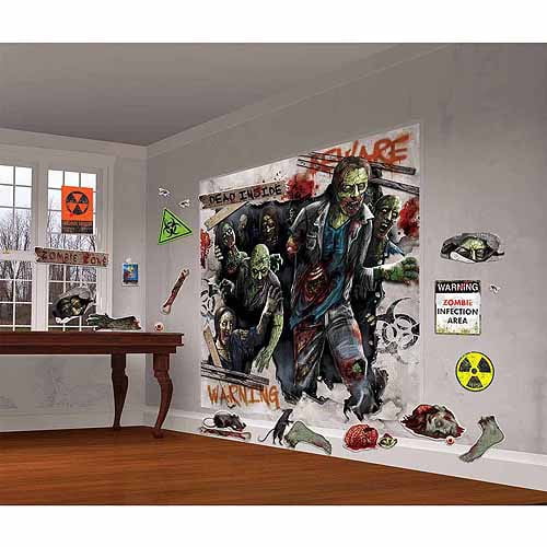 Zombie Scene Setters Decorating Kit - Walmart.com