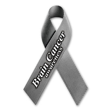 Brain Cancer Awareness Ribbon Magnet - Walmart.com