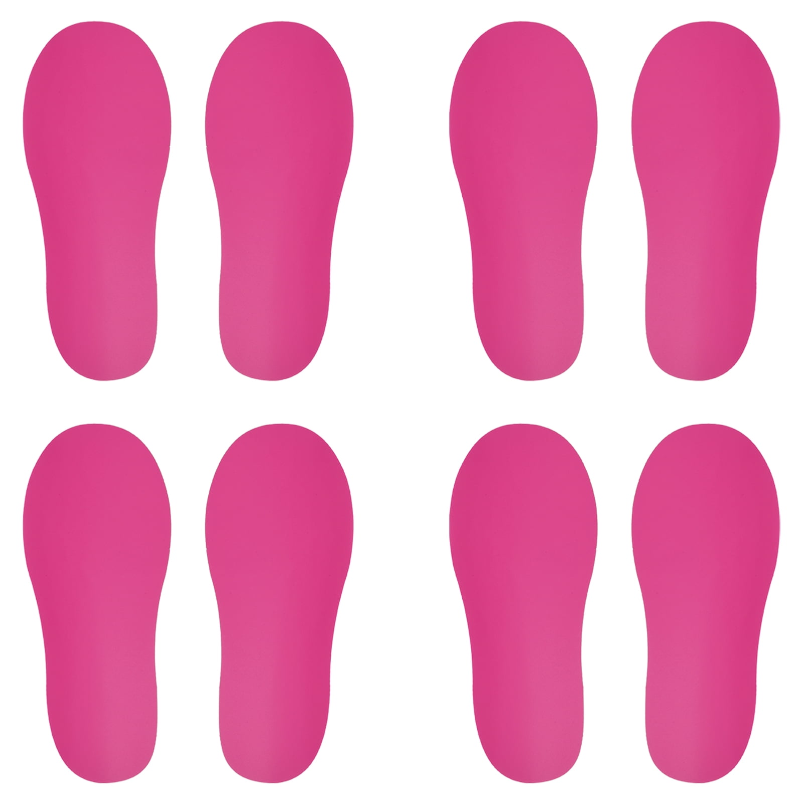 Uxcell 11x4.3" Footprints Floor Stickers Footprint Wall Stair Decal ...