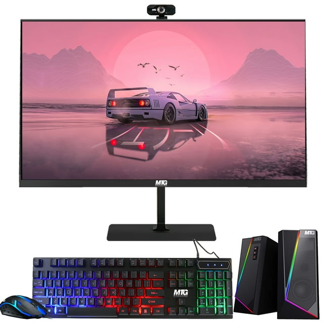 New 22 Inch MTG Monitor with RGB Backlit Mechanical Wired Gaming ...